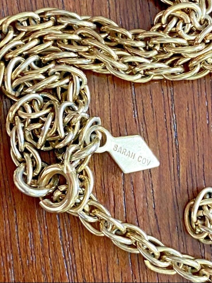 Vintage Sarah Coventry Heirloom Filigree Locket on Gold Tone Chain ...