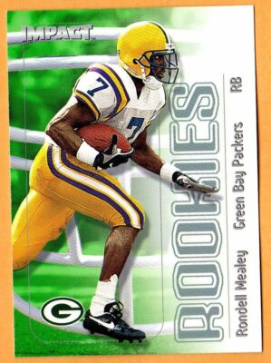 RONDELL MEALEY(GREEN BAY PACKERS)2000 IMPACT/Rookie Football Card | eBay