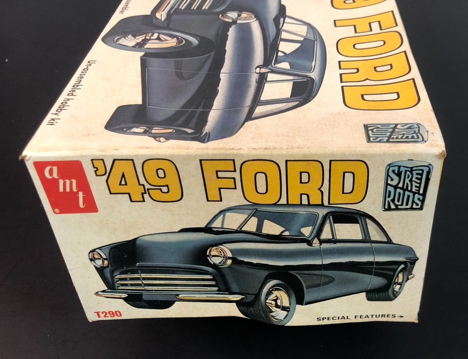 Vintage AMT 1949 '49 Ford Street Rods 1/25 Scale 1975 Model Kit | eBay