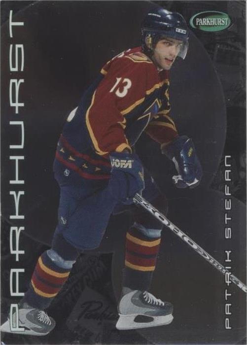 2001-02 In the Game Parkhurst - Patrik Stefan #2 Silver /500 for sale ...