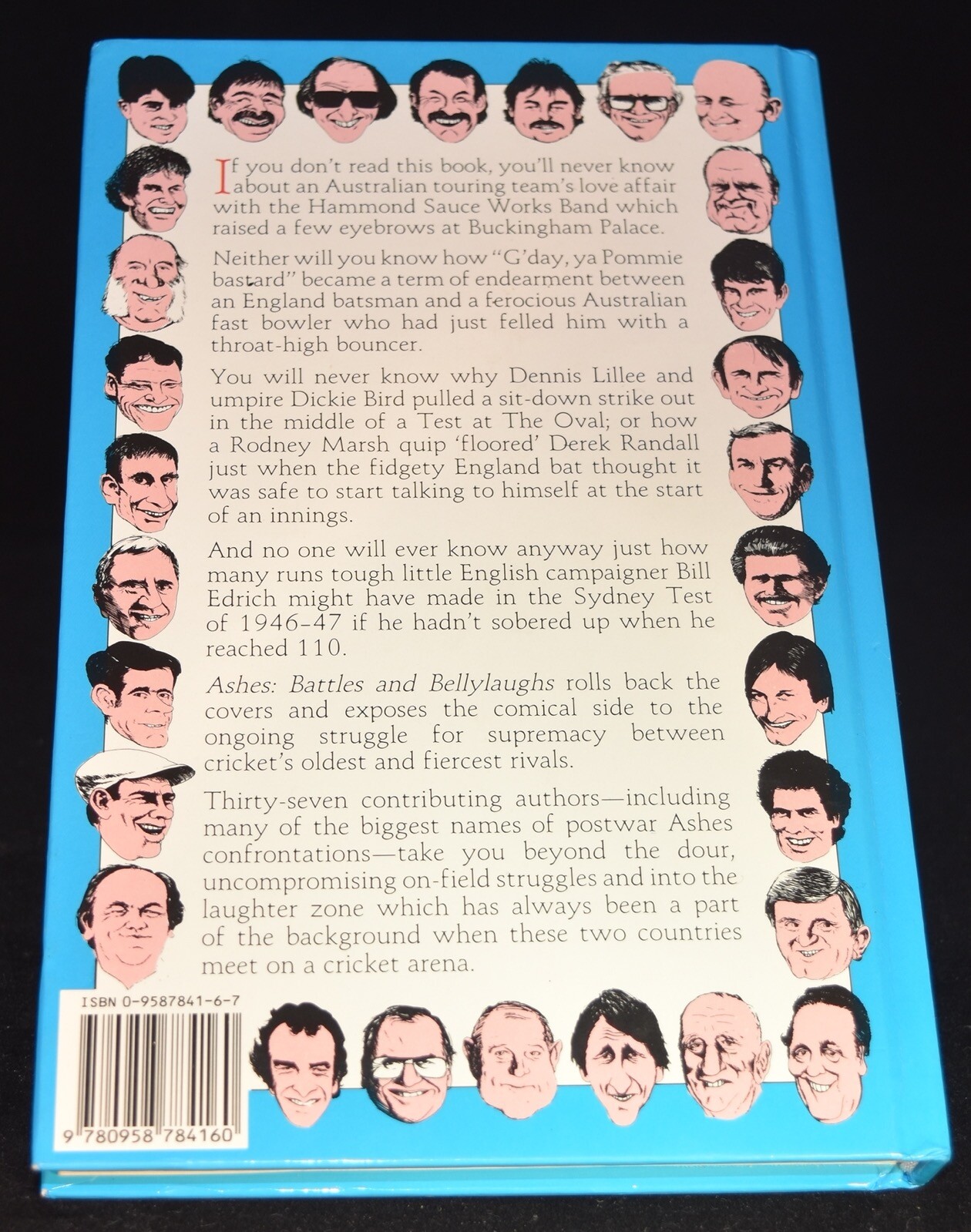 THE ASHES - BATTLES & BELLYLAUGHS - Cartoons by Jeff Hook - EUC | eBay