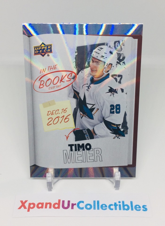 2024-25 UD TIM HORTONS RETROSPECTIVE ROOKIES IN THE BOOKS PICK ITB 1-15 ...