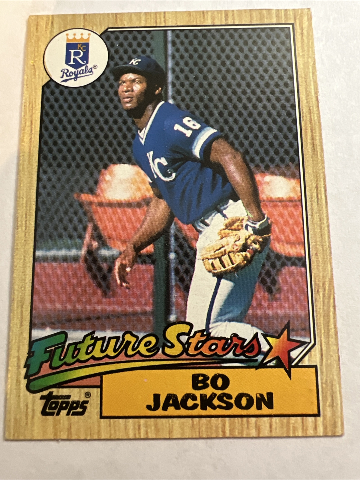 1987 Topps Future Stars Bo Jackson #170 Rookie RC Kansas City Royals | eBay