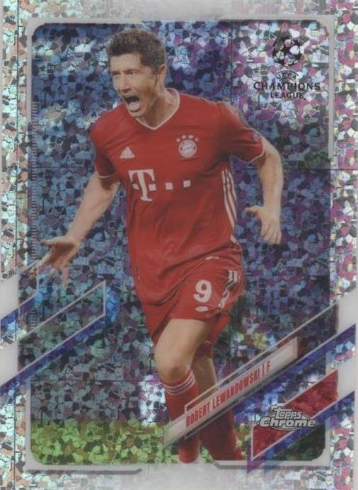 2020-21 Topps Chrome Uefa Champions League - Robert Lewandowski #50 ...