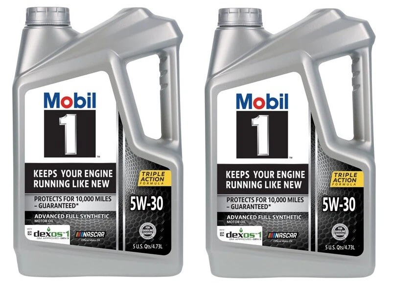 Pack) Mobil Advanced Full Synthetic Motor Oil 5W-30,, 49% OFF