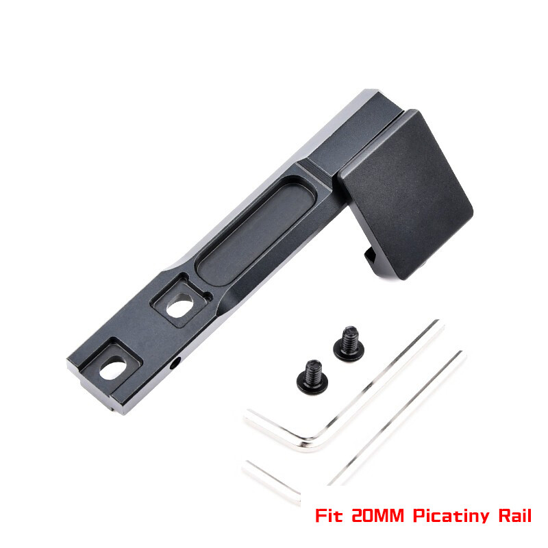 Tactical Flashlight Keymod Mlok Offset Mount Adapter M600 M300 Light ...