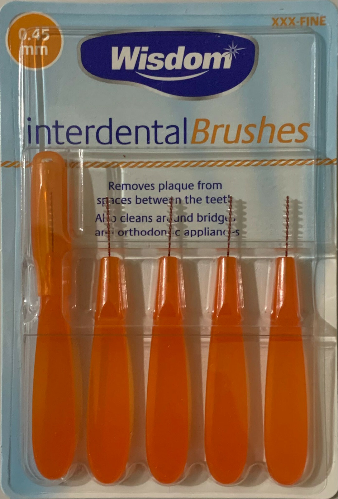 Wisdom 5 X Inter Dental Brushes Tooth Picks Brush Dental Floss Oral ...