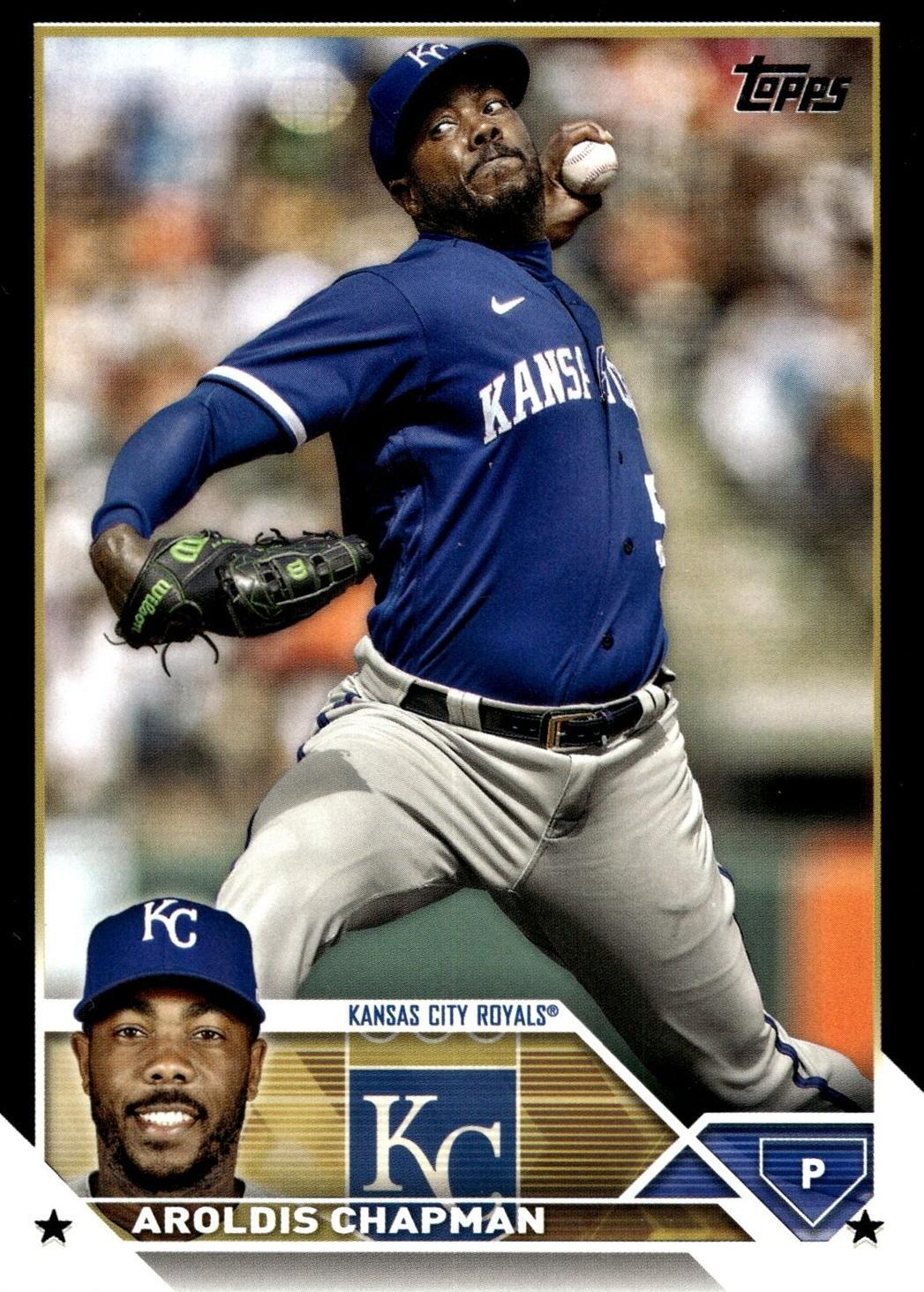 2023 Topps Update Series - Aroldis Chapman #US194 Black /72 for sale ...