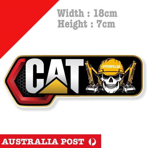 Caterpillar Diesel Power SKULL Heavy Machinery Logo, CATERPILLAR Logo ...