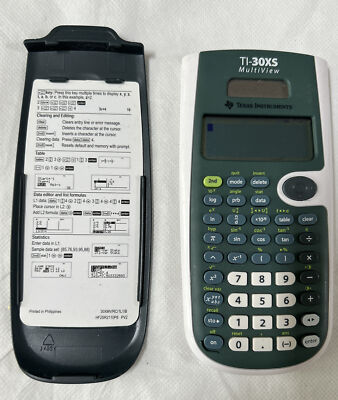 Texas Instruments TI-30XS Multiview Scientific Calculator w/Cover ...