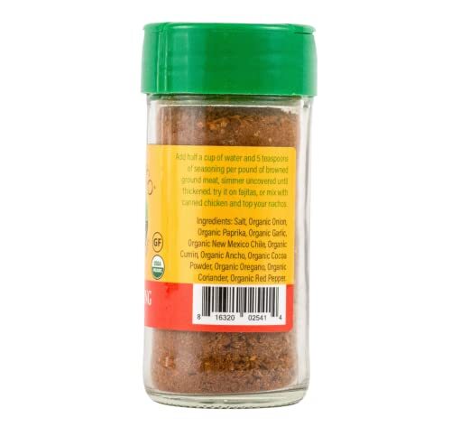 Flavor Seed Rock Yo Taco Gluten Free Organic Taco Seasoning Mix ...