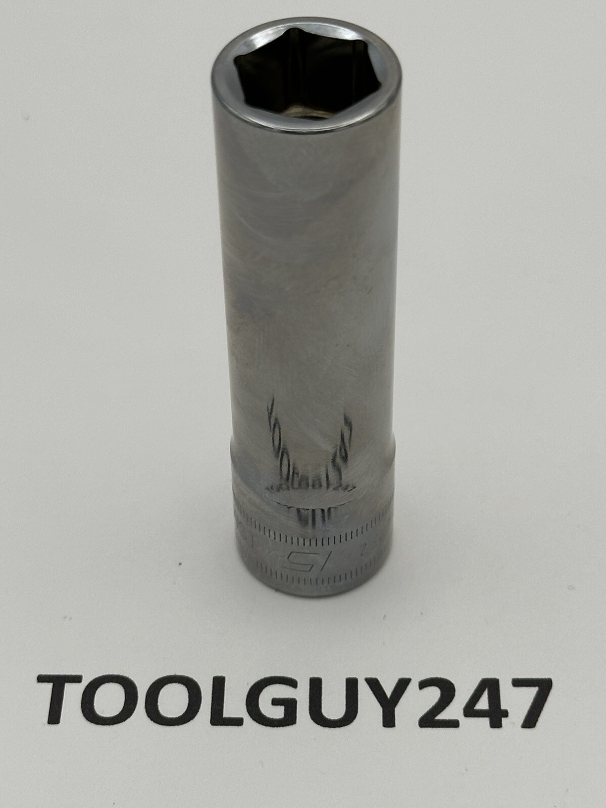 SNAP ON TOOLS USA 1/2" Drive 15mm Metric 6 Point Deep Chrome Socket ...