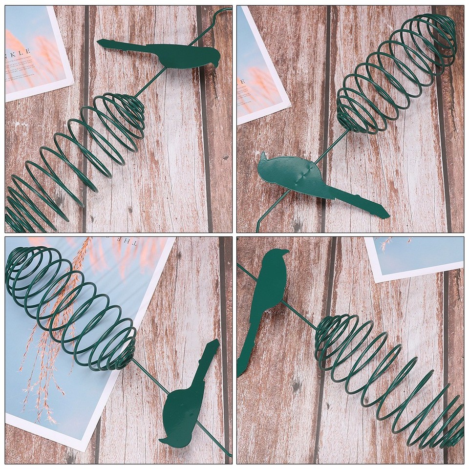 2pcs Spring Fat Ball Container Birds Feeder Hanging Outdoor Feeders ...