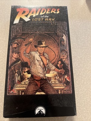 Paramount 1981 Indiana Jones and the Raiders of the Lost Ark VHS Tape ...