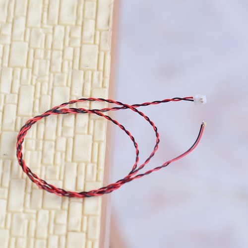 10 x twisted wired 0603 red SMD building interior light JST0.8 ...