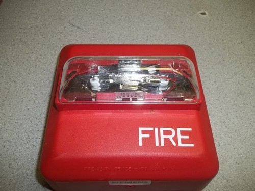 Siemens Fire Strobe Visual Siren Audible Signaling Fire Alarm Appliance ...