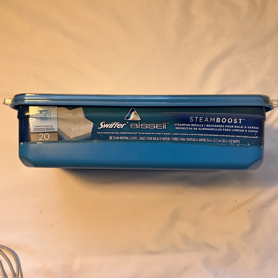 Swiffer Bissell Steamboost Steampad Refills 20 Count Open Window Fresh Scent NEW 794168533073 | eBay