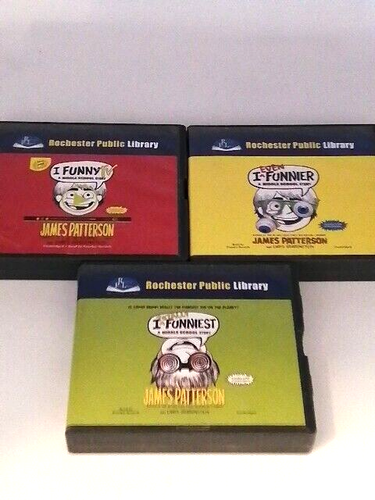 Audio Books on CD Lot of 3 I Funny Series A Middle School Story James ...
