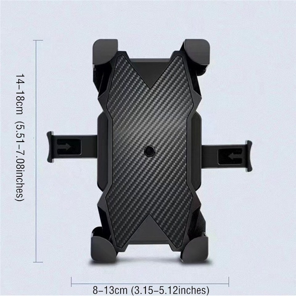 Bicycle Motorcycle MTB Bike Handlebar ABS Mount Holder for Cell Phone ...