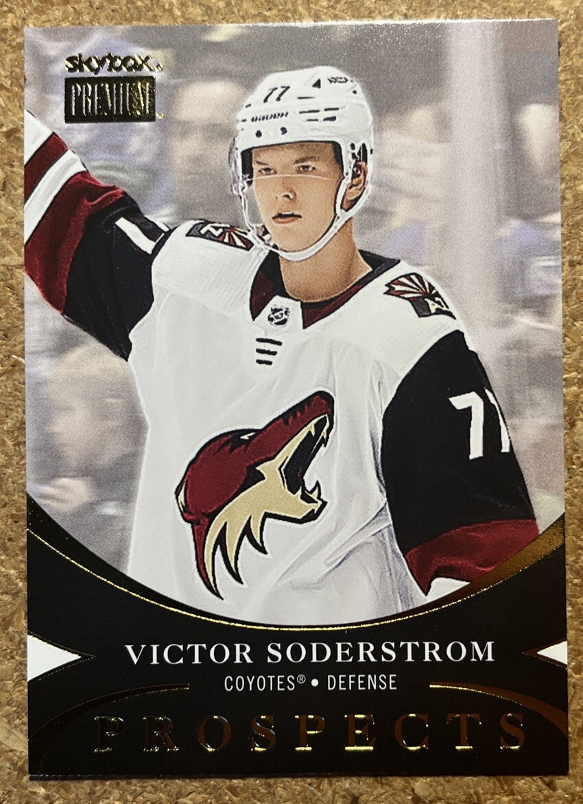 2020-21 Skybox Metal Universe - Premium Prospects Victor Soderstrom #PP ...