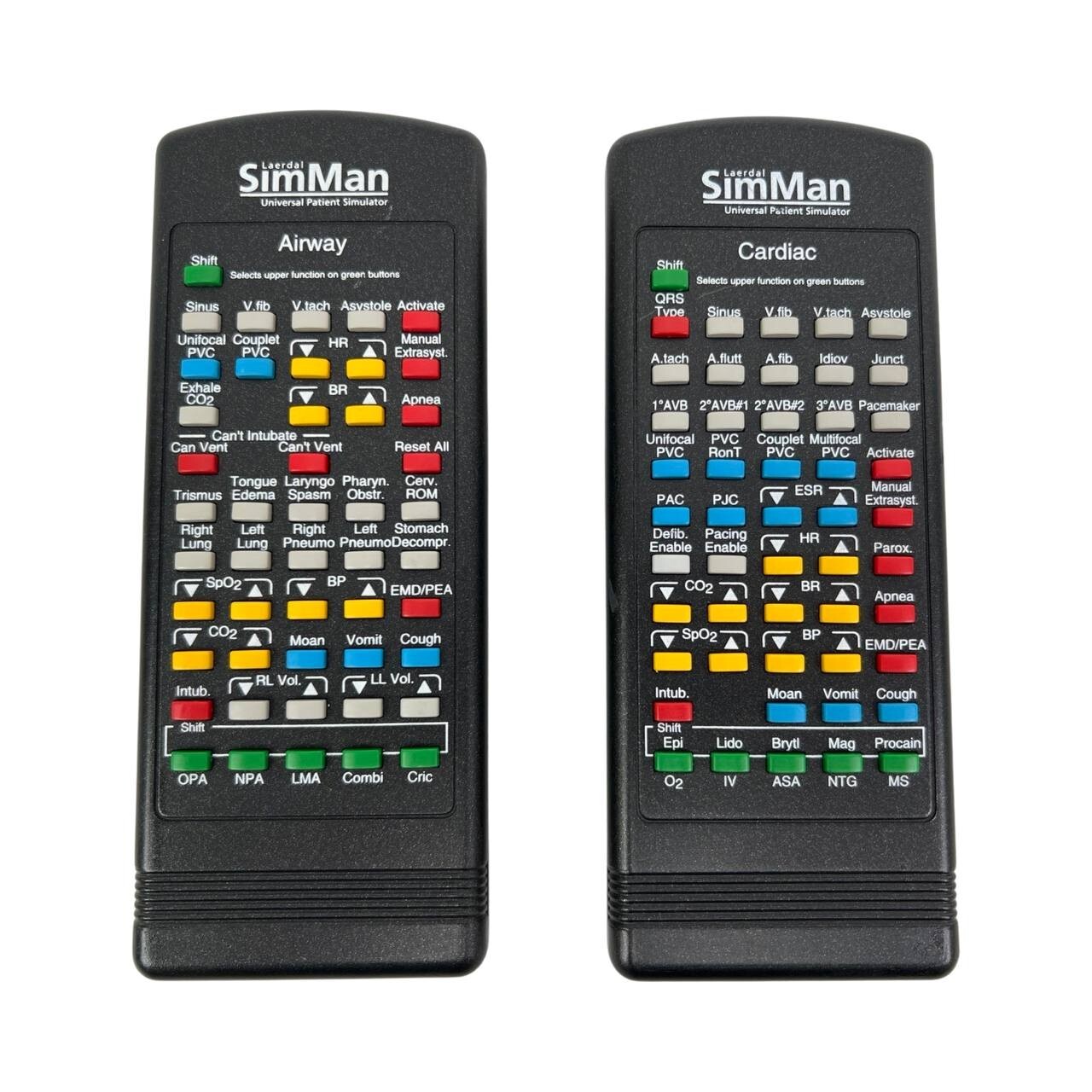 Lot of 2 - Laerdal SimMan Universal Patient Simulator Cardiac Remote ...