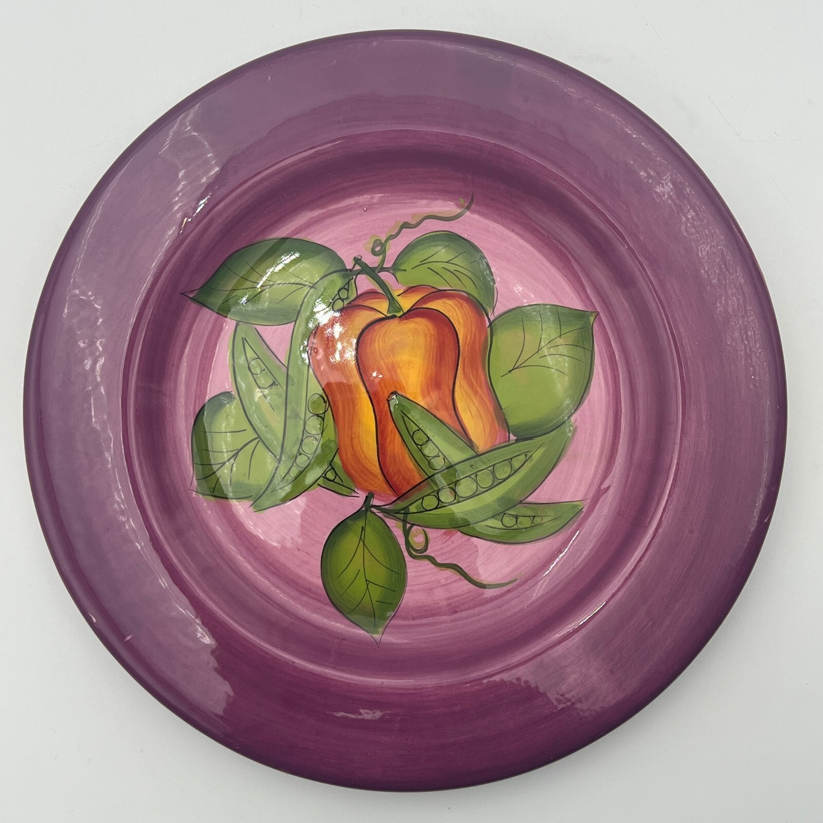 Gates Ware by Laurie Gates Peas in a Pod Dinnerware Dinner / Salad ...