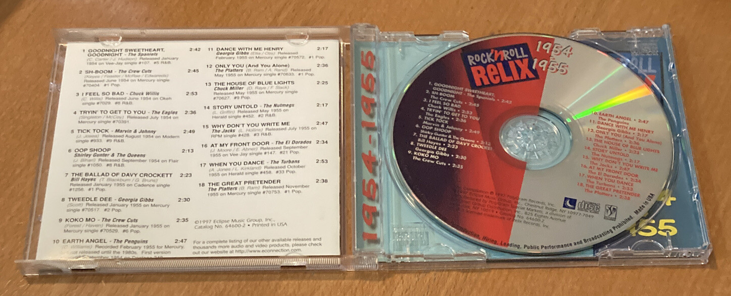 Rock 'N' Roll Relix 18 Classic Hits Music CD 1997 Polygram | eBay