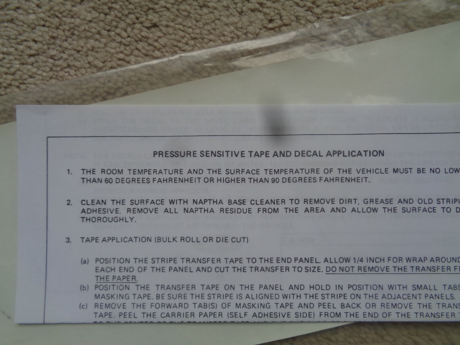 NOS FORD 2009 FORD F250 4X4 TRUCK BOX SIDE DECAL 8C3Z-9925622-EA OEM LH ...