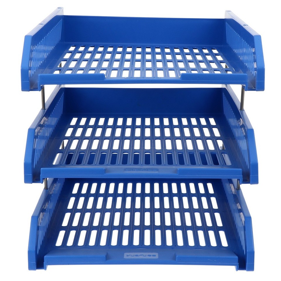Document Tray File Holder for Office Desk Folder Organizer Desktop ...