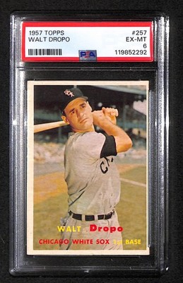 Walt Dropo 1957 Topps #257 PSA 6 | eBay