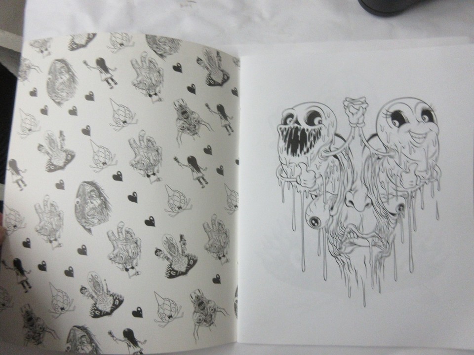 Rare Alex Pardee- Good Morning! Ultra-Cute Killering (Coloring) Book ...
