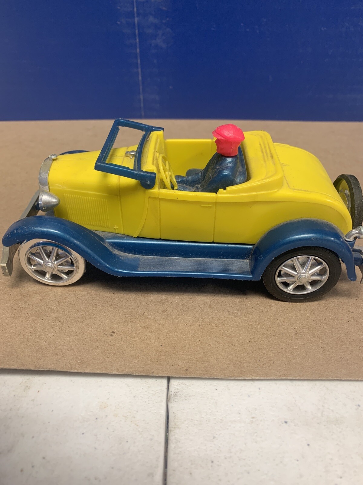 Vintage Bergman MFG Plastic Car Ford Model A With Driver | eBay