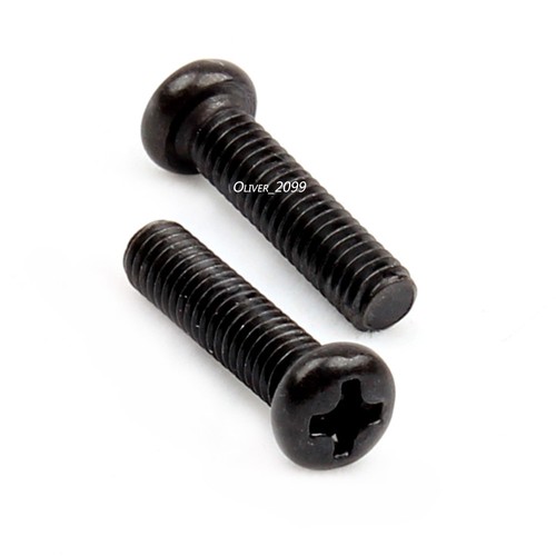 M4 M5 M6 GB818 Phillips Drive Cross Pan Head Black Oxide Steel Machine ...