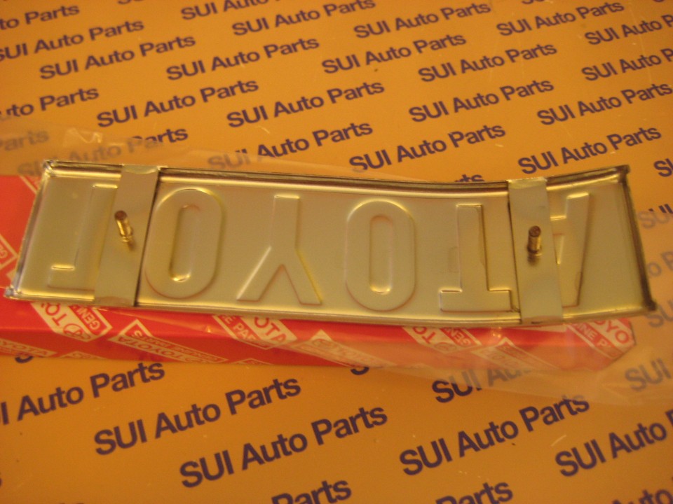 Toyota FJ40 BJ40 Rear Quarter Panel Body Emblem Passenger Side Rear ...