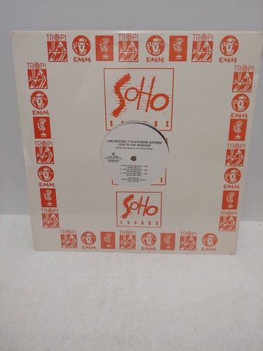 House, Vinyl 12" single, Orchestra 7 feat Kathee- Love is the Message ...