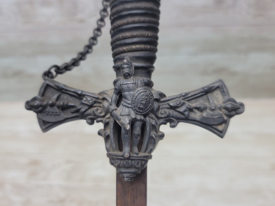 Vintage Antique Knights Of Pythias Ceremonial Masonic FCB Sword Rare ...