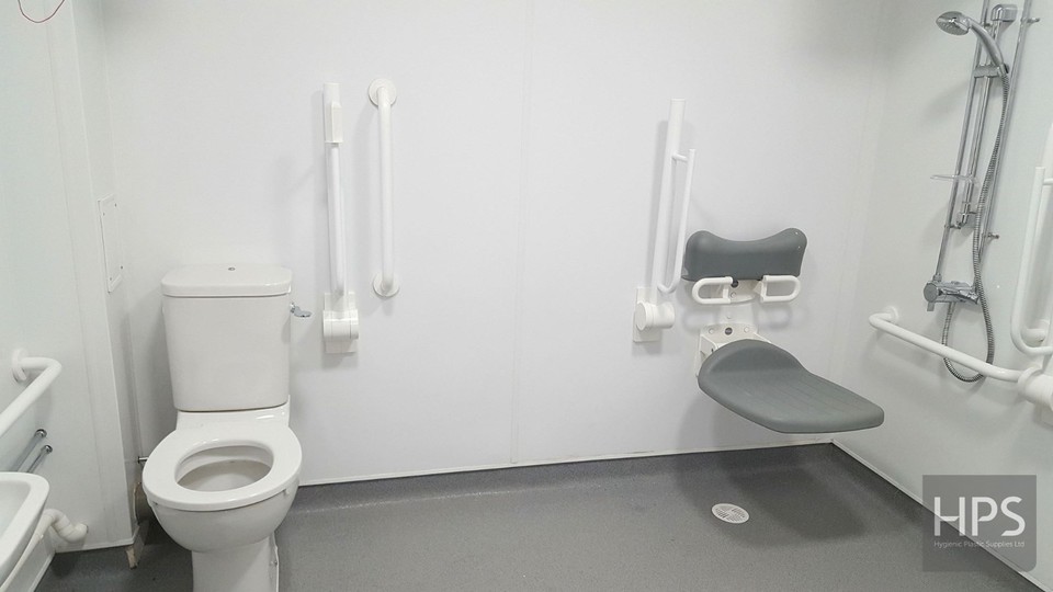 ROCKWALL 8 x 4 solid PVC Hygienic Cladding Plastic wall sheets in white ...