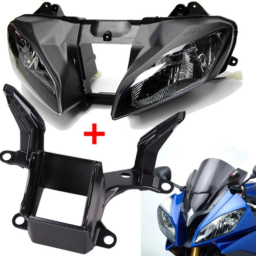 For Yamaha YZFR6 YZF R6 2008-2016 Front Headlight W/ Upper Fairing Stay ...