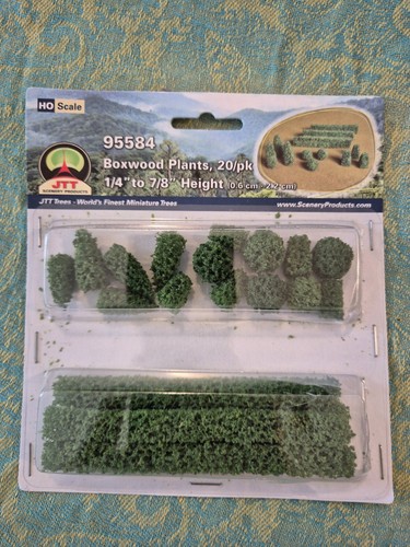 JTT Scenery Products Ho Scale 95584 Bowood Plants 20pk Railways Diorama ...