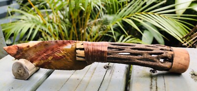 Native Jasper Natural Gemstone Blade Knife Cactus Handle Flint Knap ...