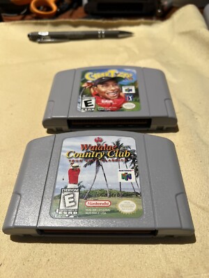 Cyber Tiger (Nintendo 64, N64, 1999) Authentic-Game, Also Waianae ...