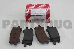0446648090 Genuine Toyota PAD KIT, DISC BRAKE, REAR 04466-48090 | eBay