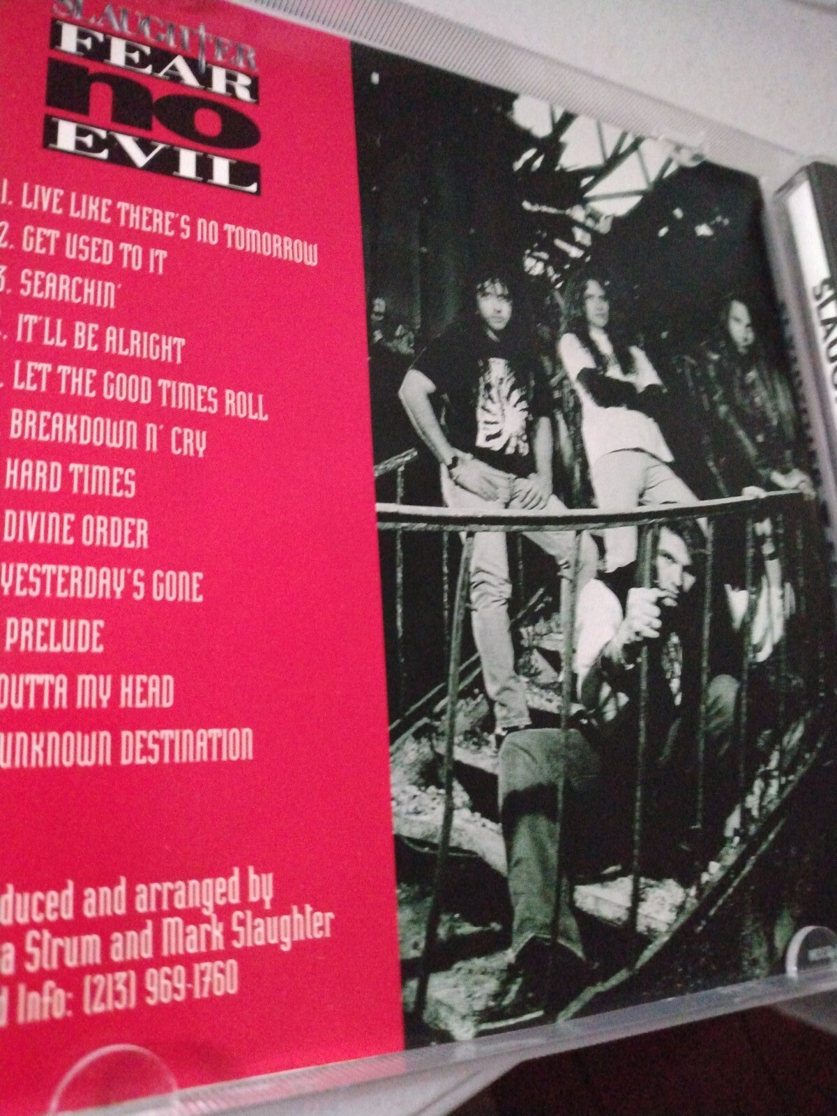 Fear No Evil - Slaughter (CD, Album, 1995) CMC International | eBay