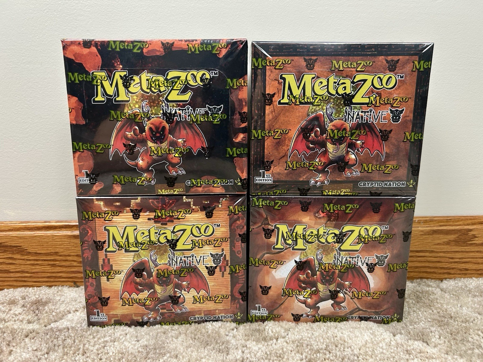 Metazoo Native 1st Edition Booster Complete Set Of 4 Sealed | eBay