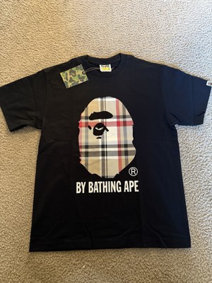 New Men’s Bape X Burberry T-shirt Size M. Never Used Or Worn | eBay