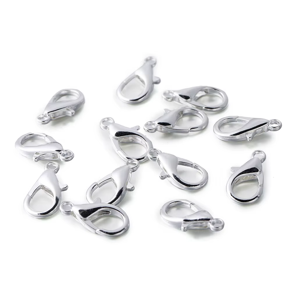 20 PCS 304 Stainless Steel Lobster Claws Clasps Jewellery Making Findings | eBay UK