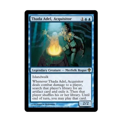 WOTC MtG Worldwake Thada Adel, Acquisitor (R) Fair | eBay