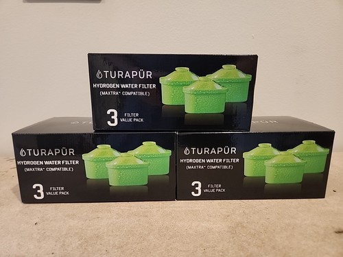 Turapur Hydrogen Water Pitcher Filters Maxtra Compatible Lot Of 9 ...