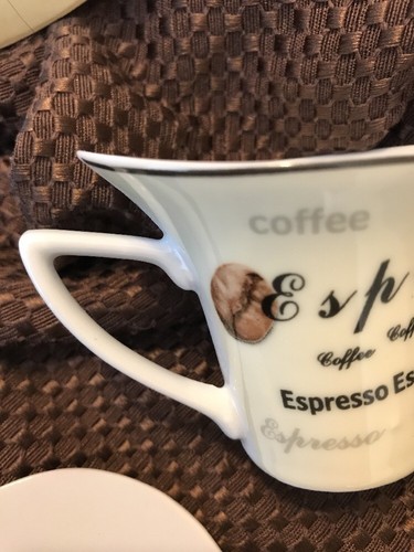D'Lusso Home Collection 4 Piece Espresso Set. NIB Not Original ...