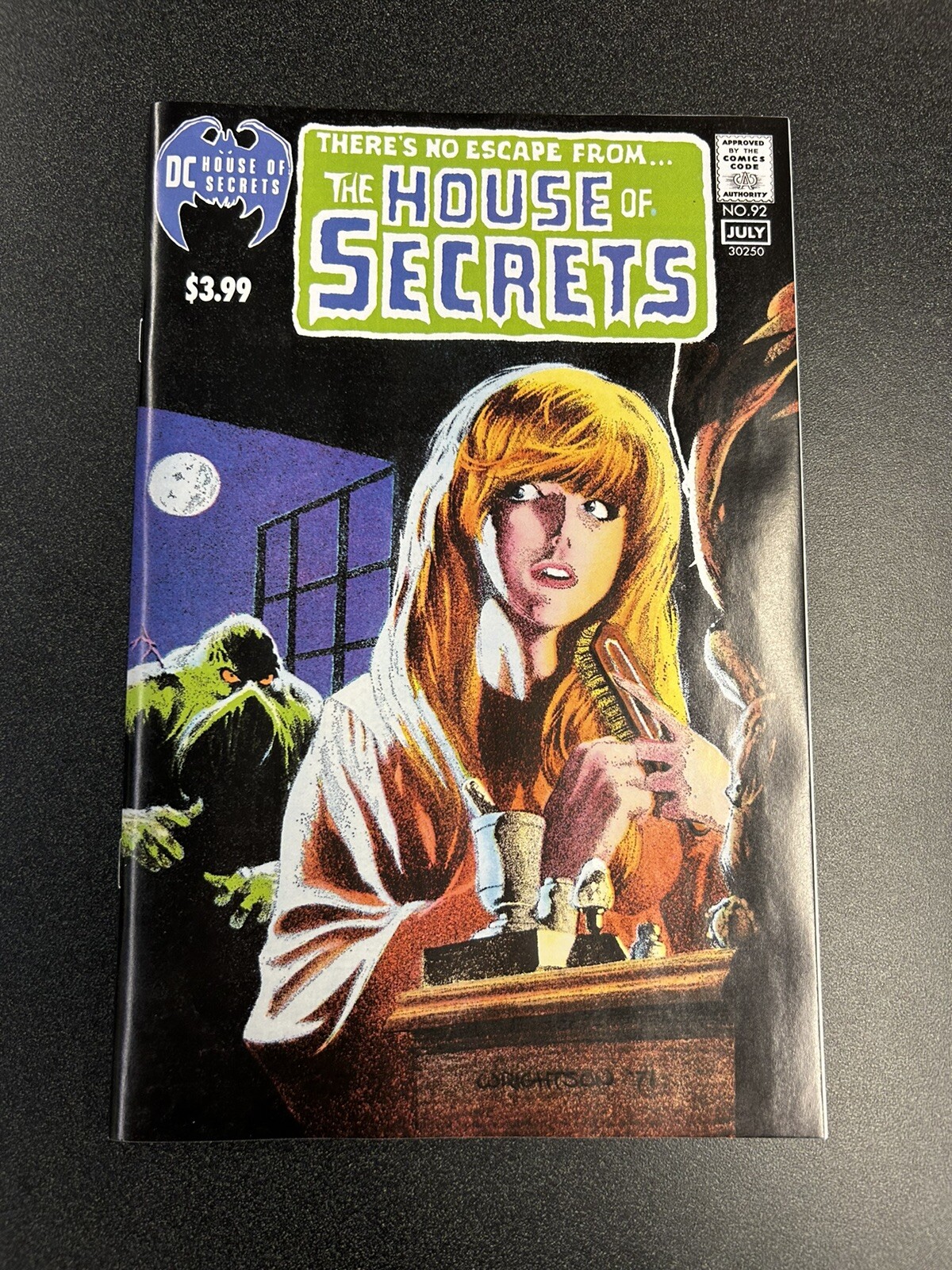 HOUSE OF SECRETS #92 FACSIMILE EDITION - 1st APP OF SWAMP-THING - DC ...